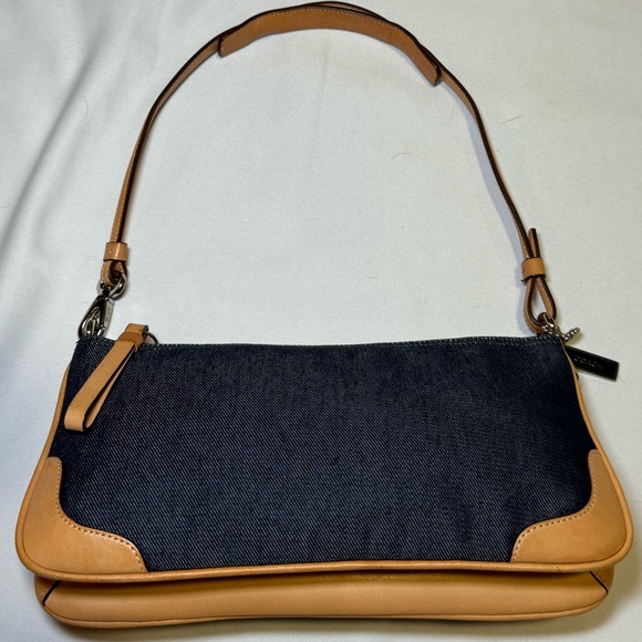 Coach | Bags | Rare Like New Vintage Coach Denim Mini Shoulder Bag ...